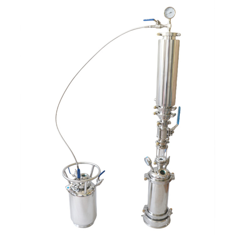 Cosed loop extractor with solvent recovery tank from China manufacturer ...