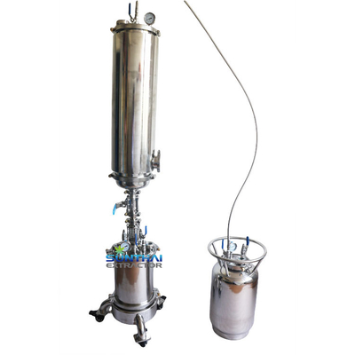 5LB closed loop extractor with recovery tank from China manufacturer ...