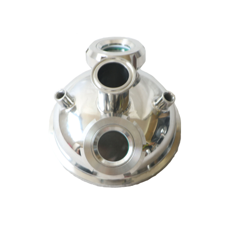 Sanitary SS304 8″ Hemispherical Lid Tri Clamp