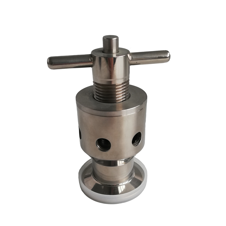 1.5" Tri Clamp 0.5-5 Bar SUS304 Sanitary Adjustable Pressure Relief ...