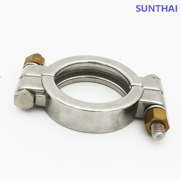 Santiary High Pressure Clamp Double Brass Bolted from China ...
