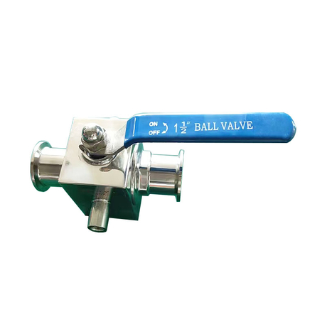 Sanitary Jacketed Insulated Ball Valve from China manufacturer ...