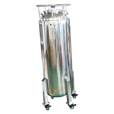 100lb Double Jacketed Solvent Tank with Casters from China manufacturer ...
